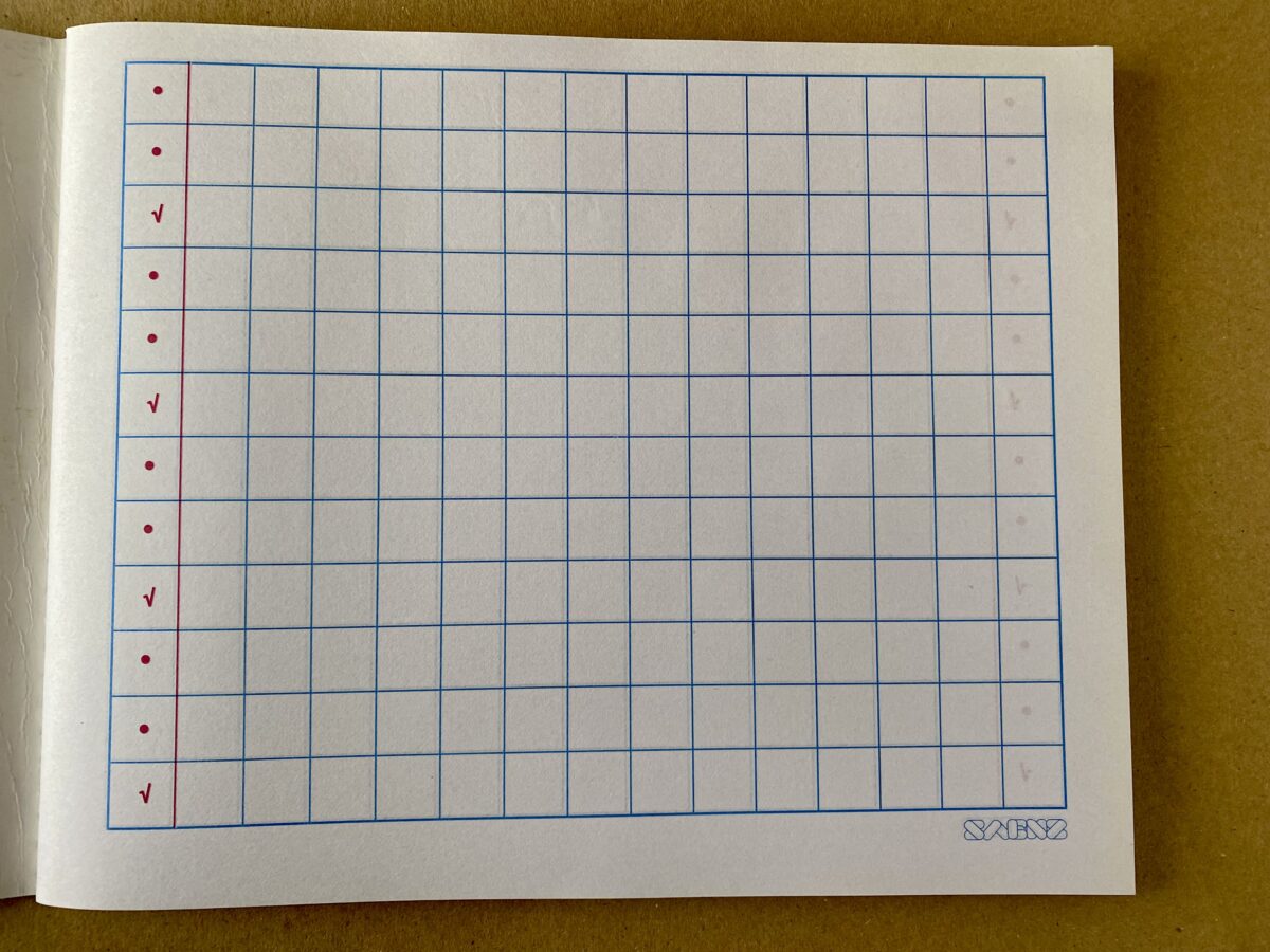 Cuaderno cuadro alemán | Papelerías del Artesano